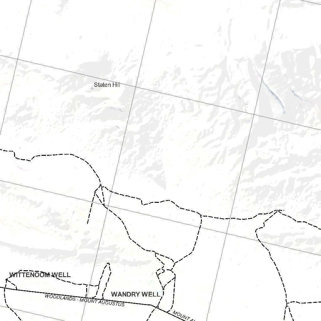 Getlost Map SG5003 MOUNT EGERTON Australia Touring Map V15a 1:250,000 ...