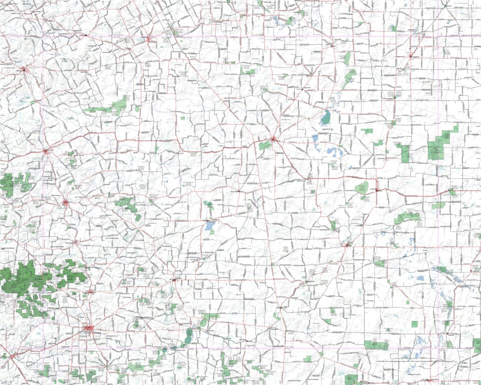 Getlost Map SI5003 CORRIGIN Australia Touring Map V15a 1:250,000 by ...