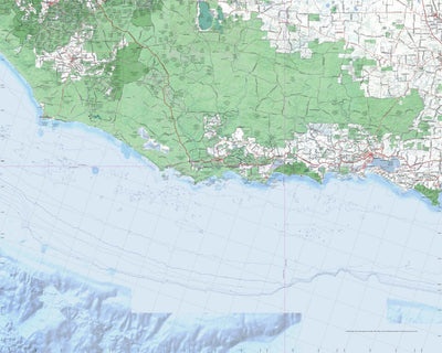 Getlost Map SI5014 IRWIN INLET Australia Touring Map V15a 1:250,000 by ...