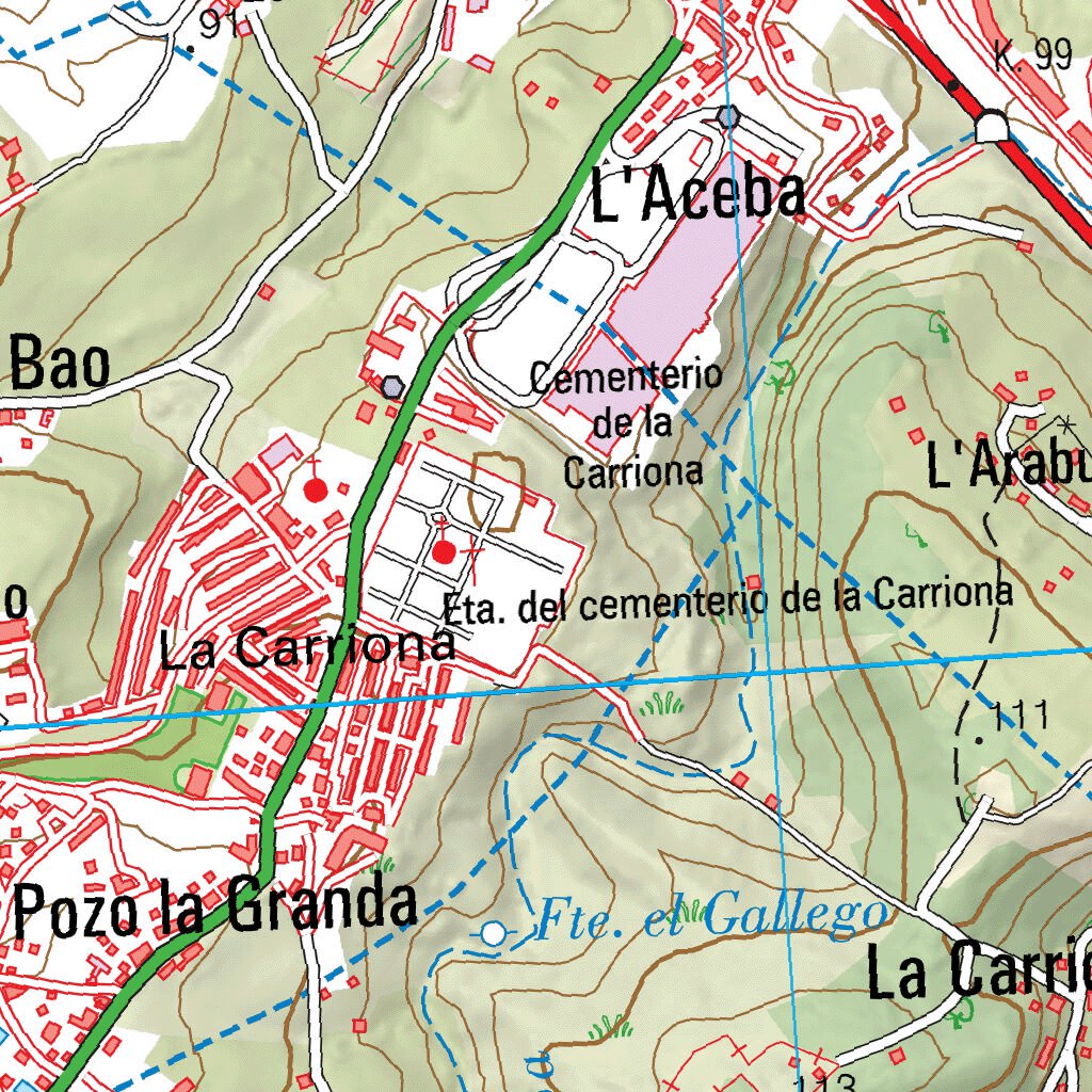 Avilés (0013-4) Map by Instituto Geografico Nacional de Espana | Avenza ...