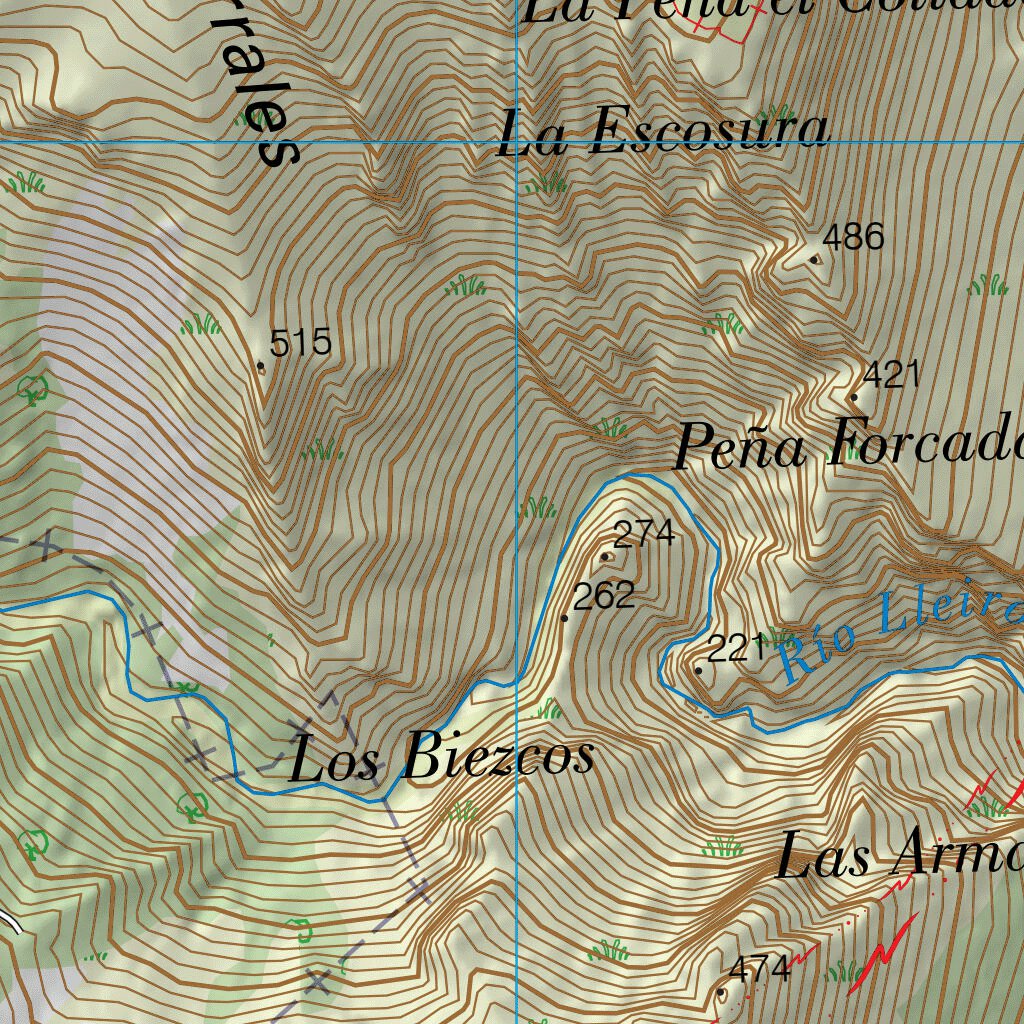 Salas (0027-4) Map by Instituto Geografico Nacional de Espana | Avenza Maps