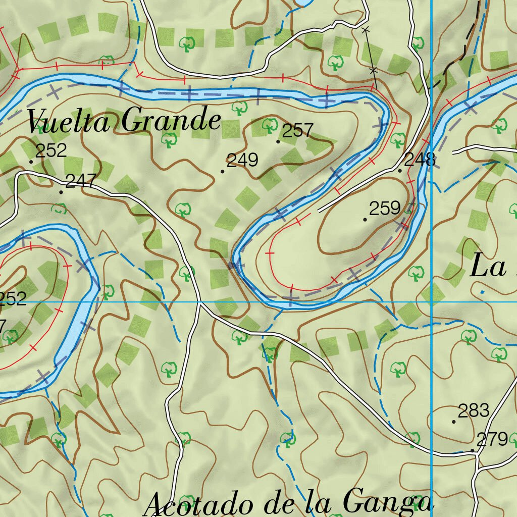Cabeza Rubia (0852-1) Map by Instituto Geografico Nacional de Espana ...