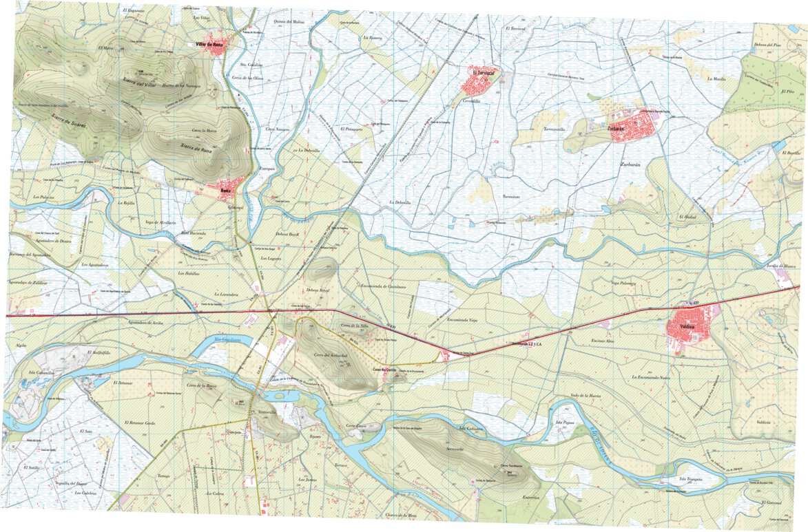 Villar de Rena (0754-3) Map by Instituto Geografico Nacional de Espana ...