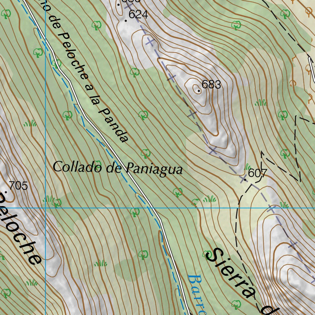 Peloche (0733-3) Map by Instituto Geografico Nacional de Espana ...