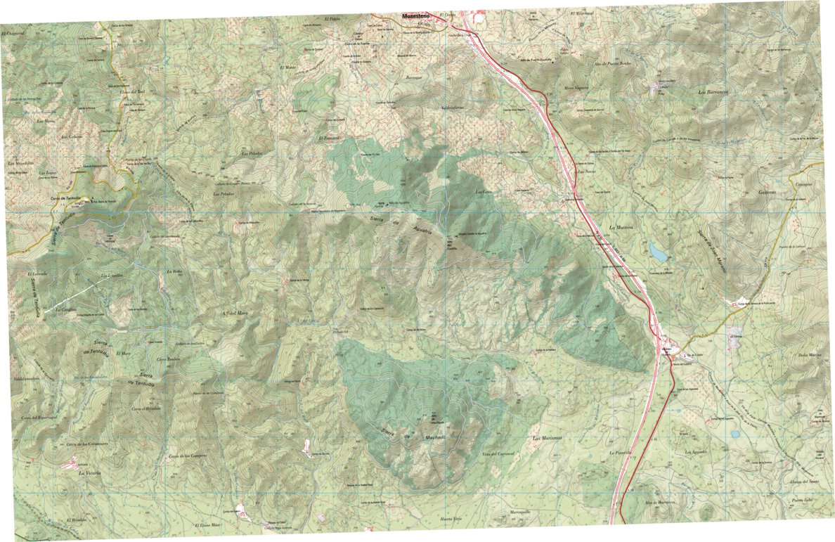 La Vicaría (0897-4) Map by Instituto Geografico Nacional de Espana ...