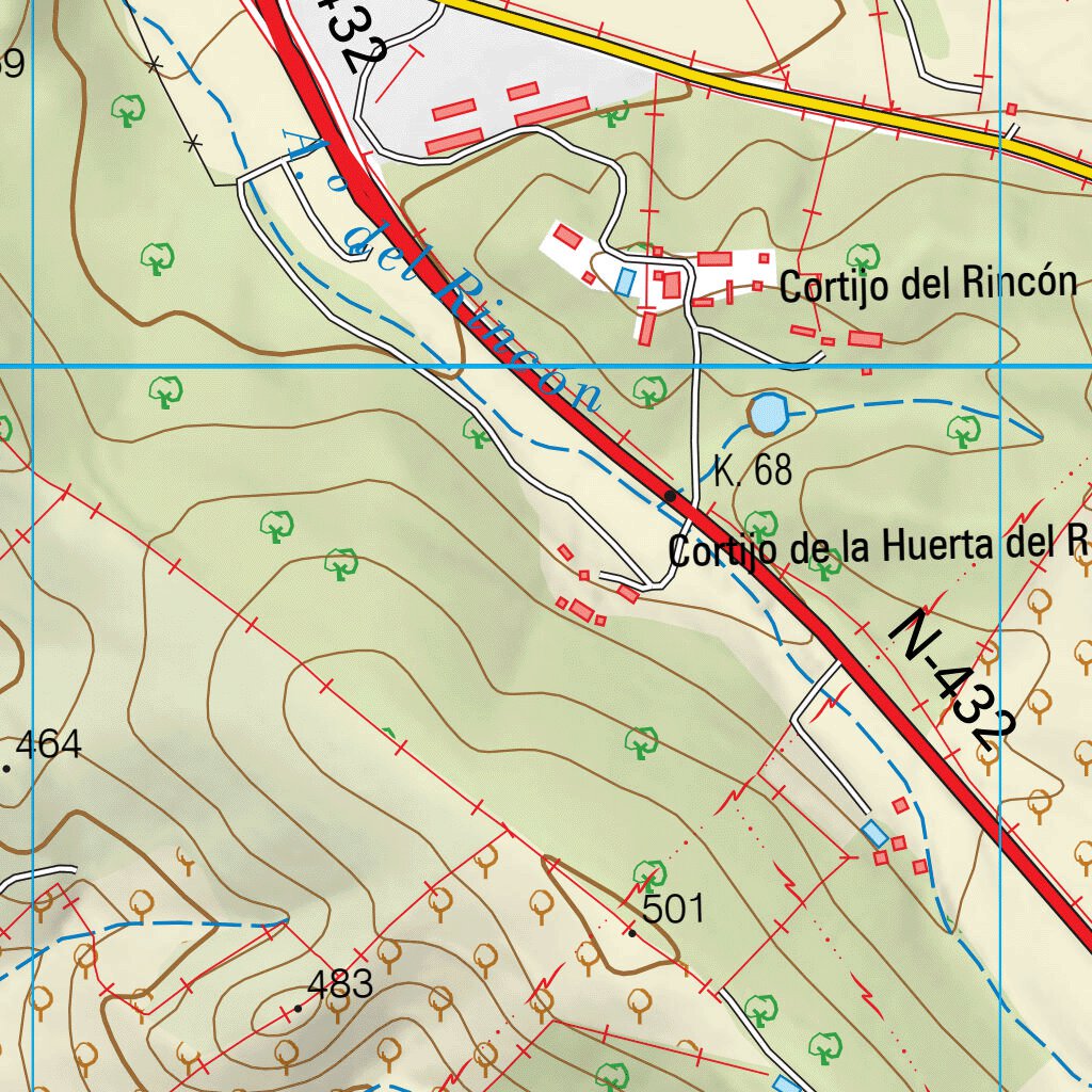 Zafra (0854-1) Map by Instituto Geografico Nacional de Espana | Avenza Maps