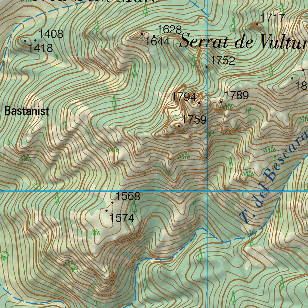 Estana (0254-2) Map by Instituto Geografico Nacional de Espana | Avenza ...