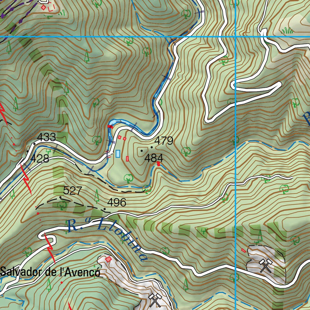 Centelles (0364-1) Map by Instituto Geografico Nacional de Espana ...