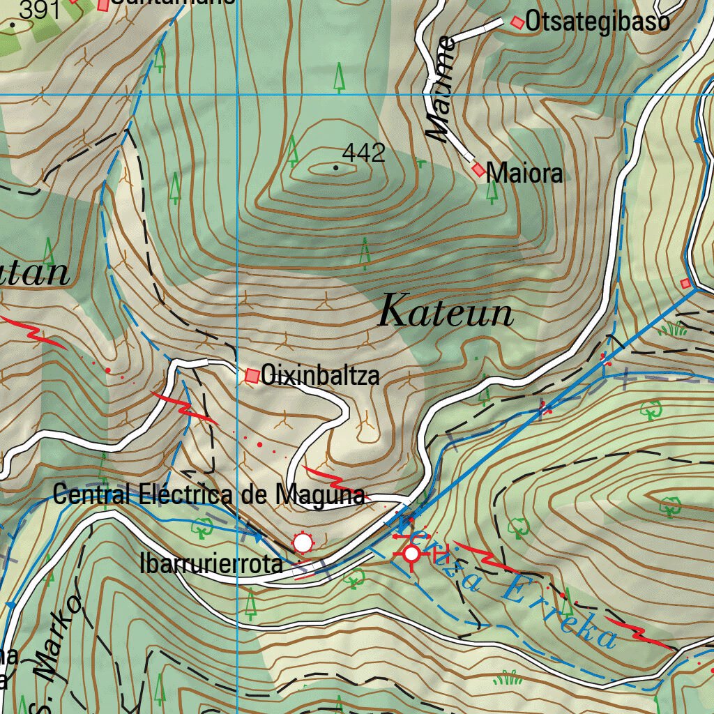 Durango (0062-4) Map by Instituto Geografico Nacional de Espana ...