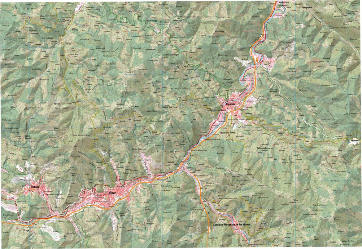 Eibar (0063-3) Map by Instituto Geografico Nacional de Espana | Avenza Maps