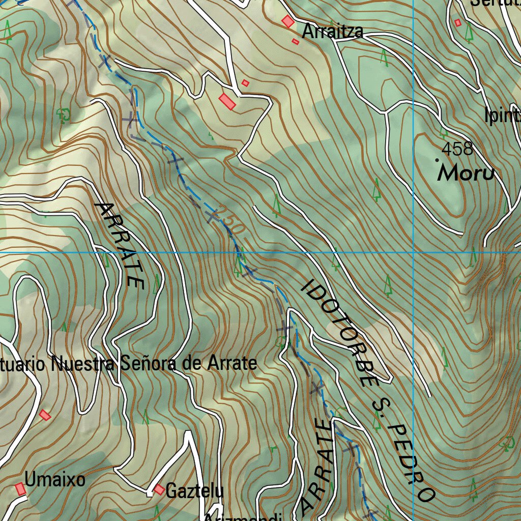 Eibar (0063-3) Map by Instituto Geografico Nacional de Espana | Avenza Maps