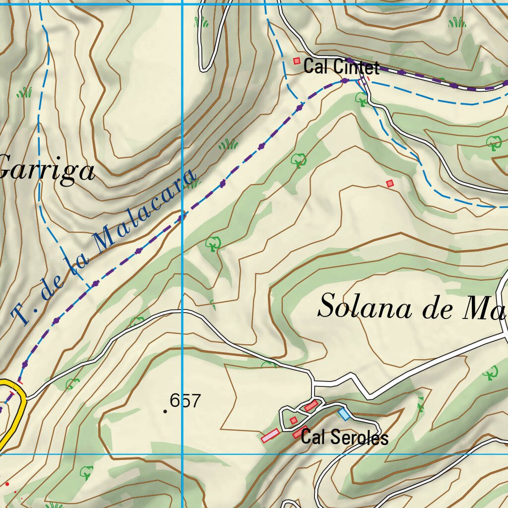 Sant Ramon (0361-4) Map by Instituto Geografico Nacional de Espana ...