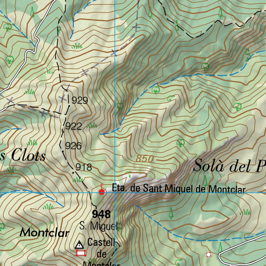 Querol (0418-2) Map by Instituto Geografico Nacional de Espana | Avenza ...