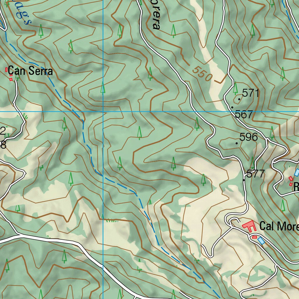 Castellolí (0391-2) Map by Instituto Geografico Nacional de Espana ...