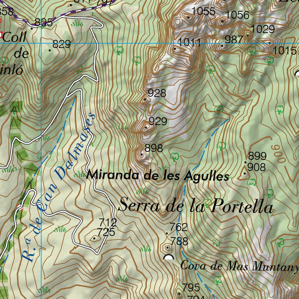 Castellolí (0391-2) Map by Instituto Geografico Nacional de Espana ...