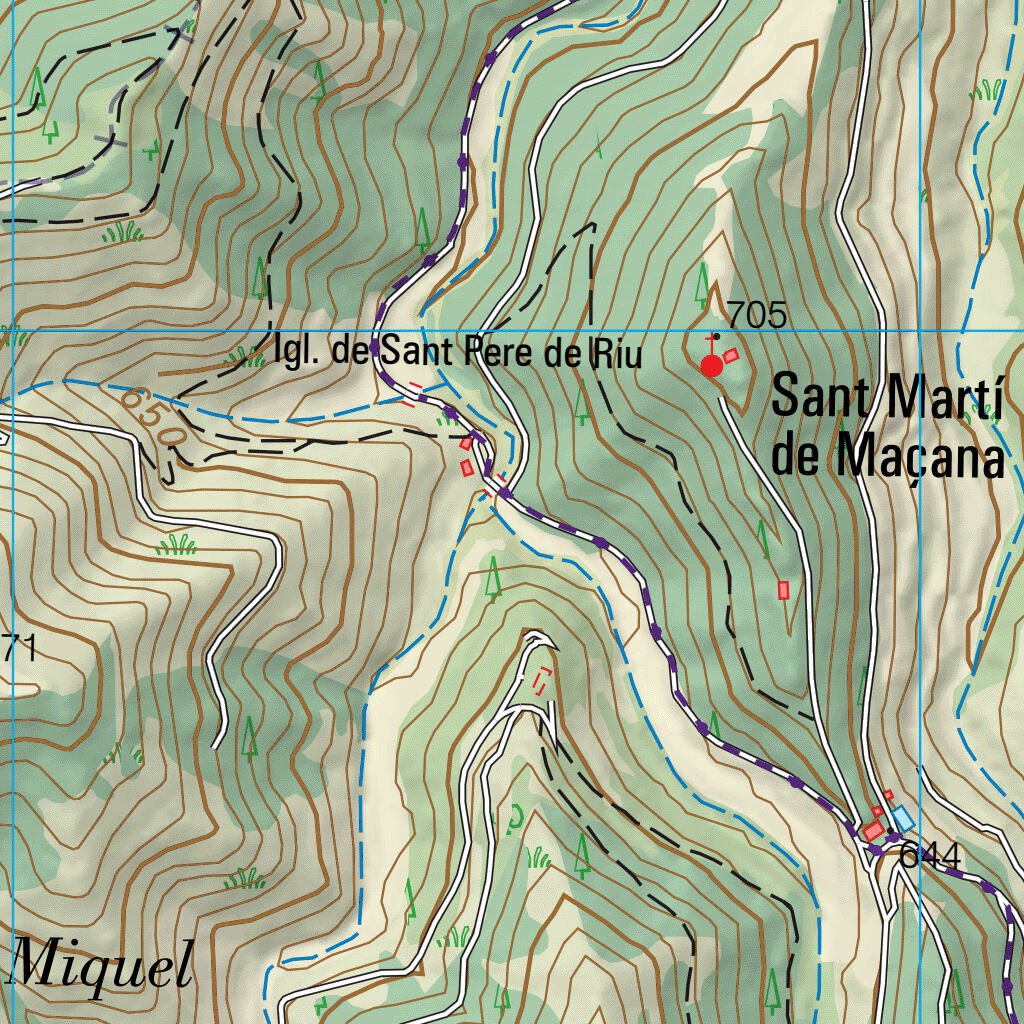 Calaf (0362-3) Map by Instituto Geografico Nacional de Espana | Avenza Maps