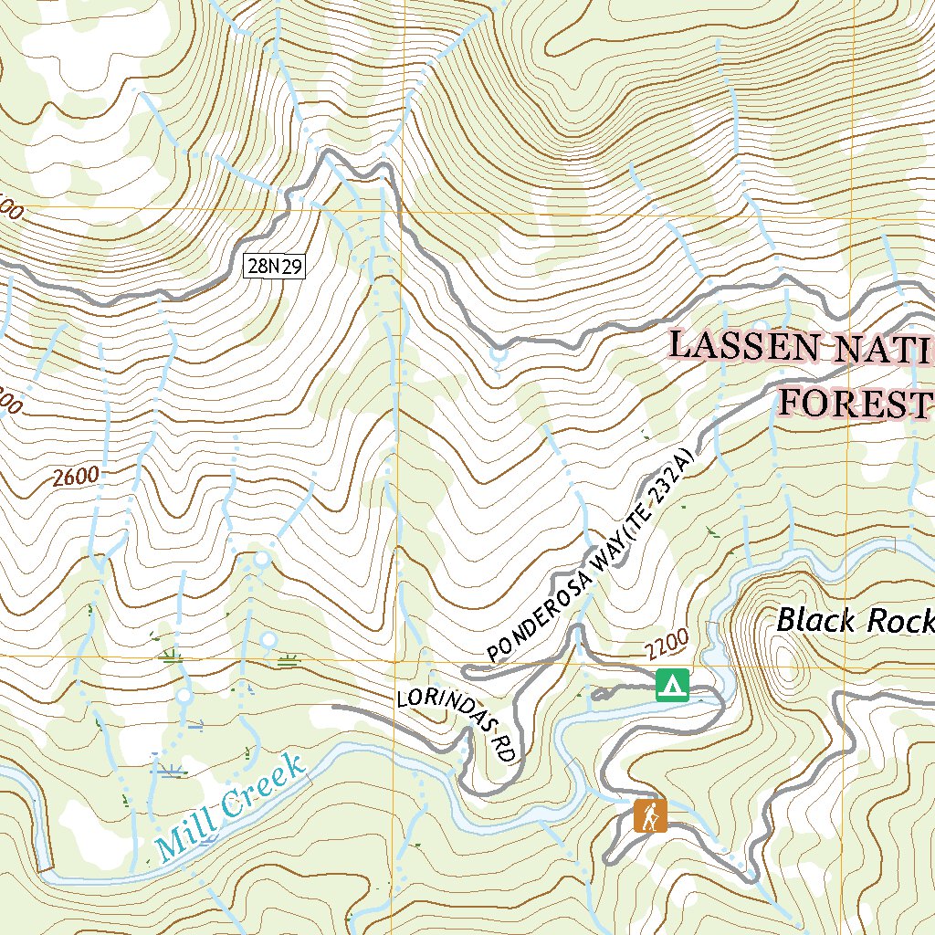 Barkley Mountain, CA (2018, 24000-Scale) Map by United States ...