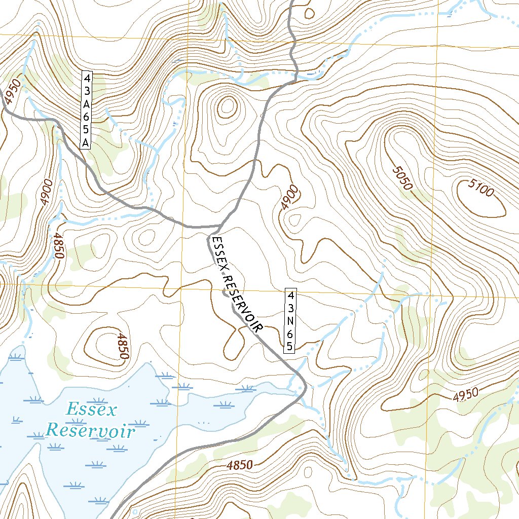 Big Sage Reservoir, CA (2018, 24000-Scale) Map by United States ...