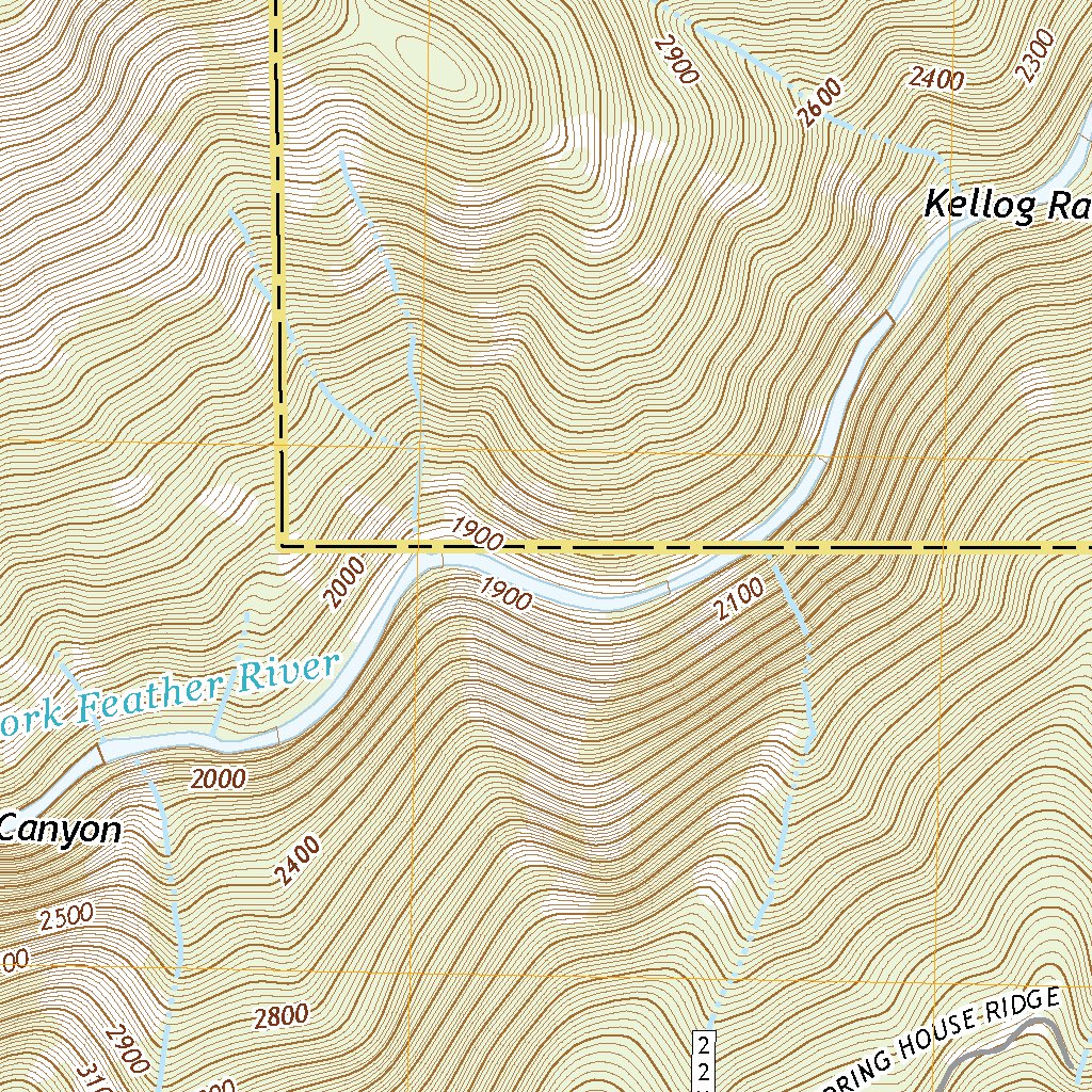 Cascade, CA (2018, 24000-Scale) Map by United States Geological Survey ...