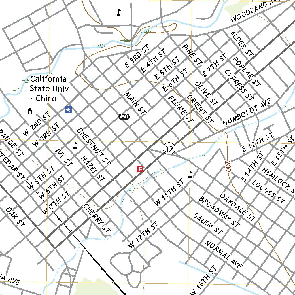 Chico, CA (2018, 24000-Scale) Map by United States Geological Survey ...
