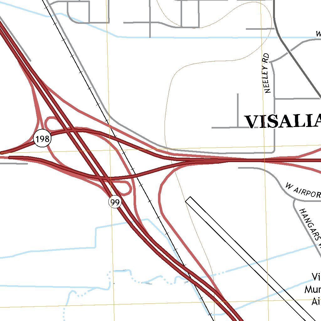 Goshen, CA (2018, 24000-Scale) Map by United States Geological Survey ...