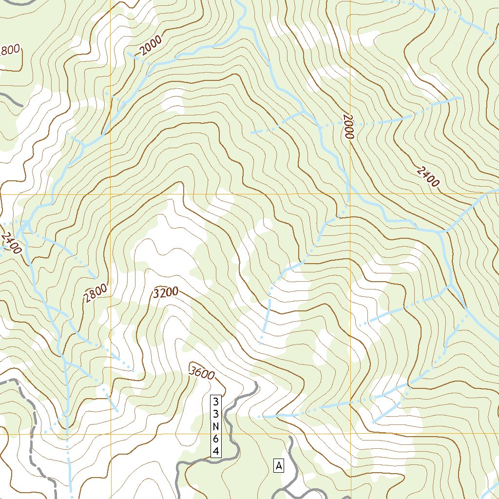 Hayfork Bally, CA (2018, 24000-Scale) Map by United States Geological ...