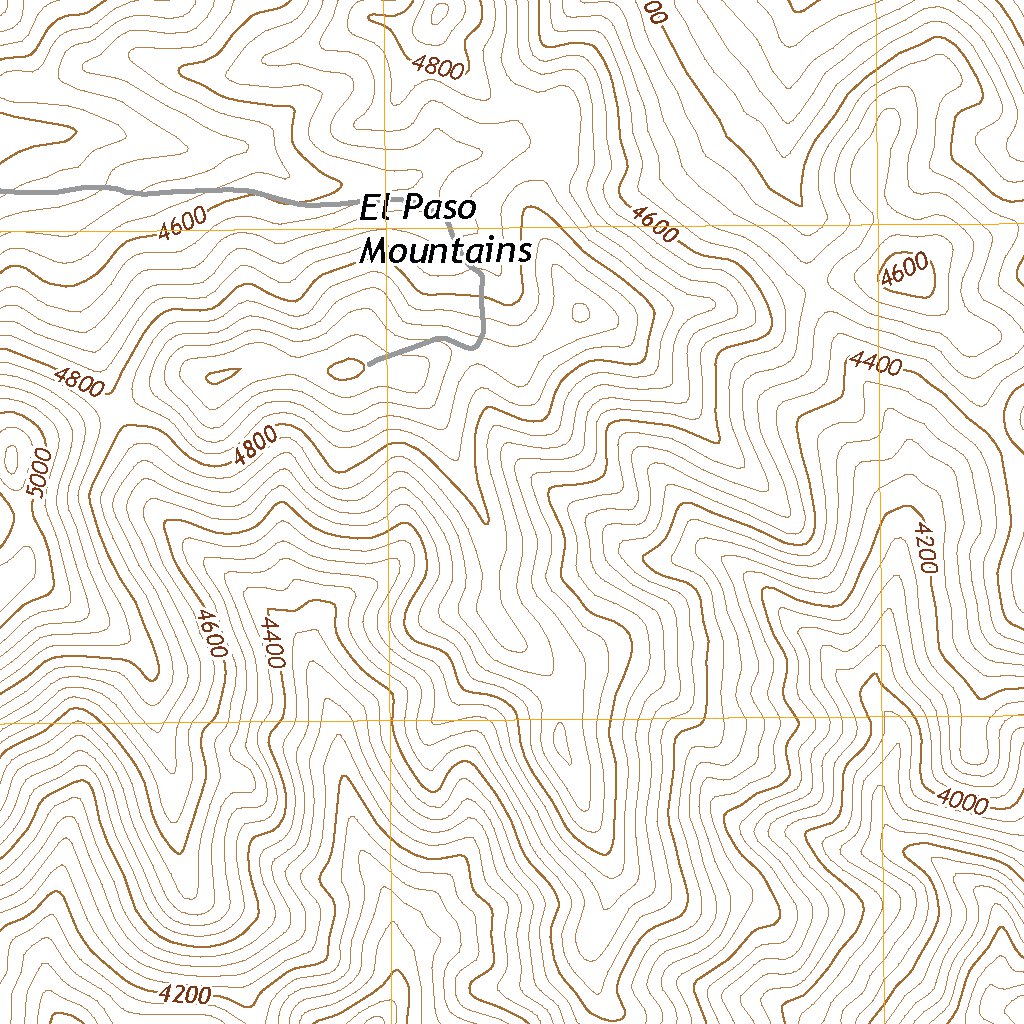 Garlock, CA (2018, 24000-Scale) Map by United States Geological Survey ...