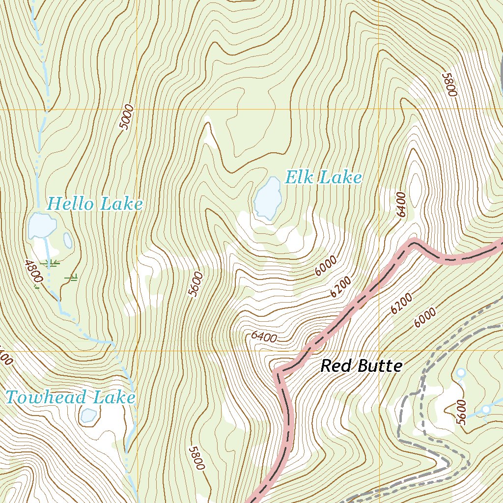 Kangaroo Mountain, CA (2018, 24000-Scale) Map by United States ...