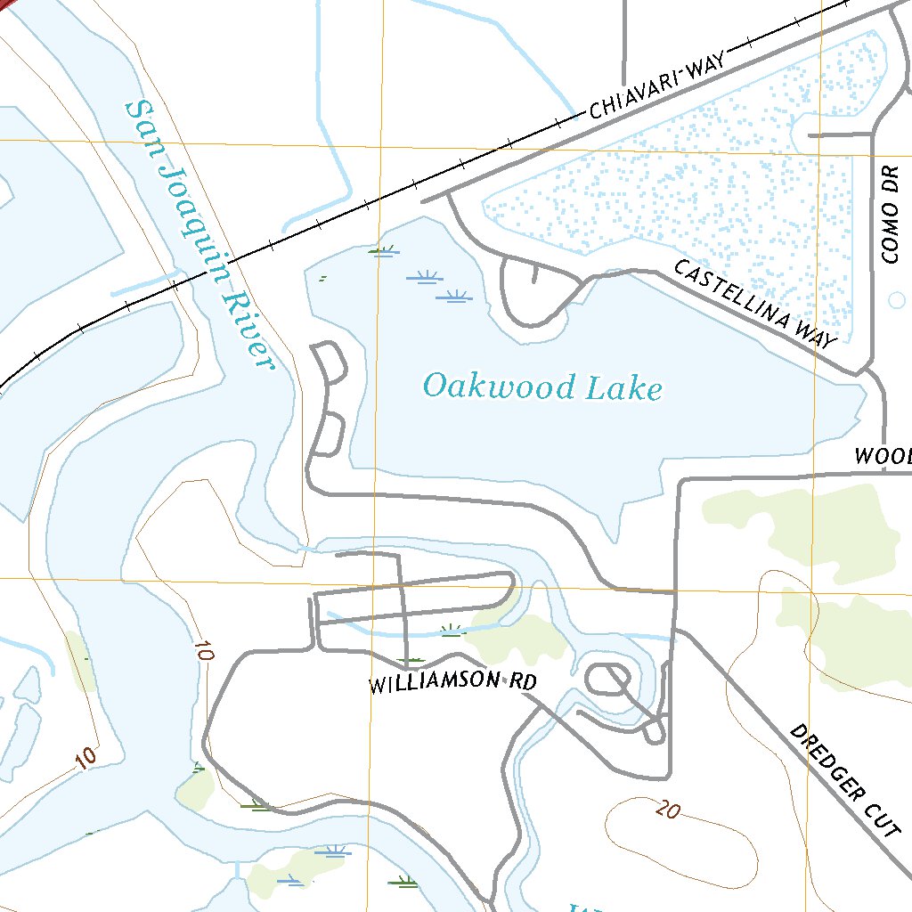 Lathrop, CA (2018, 24000-Scale) Map by United States Geological Survey ...