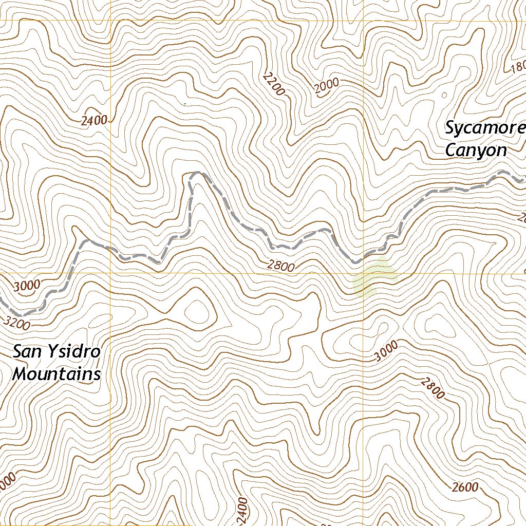Otay Mountain, CA (2018, 24000-Scale) Map by United States Geological ...