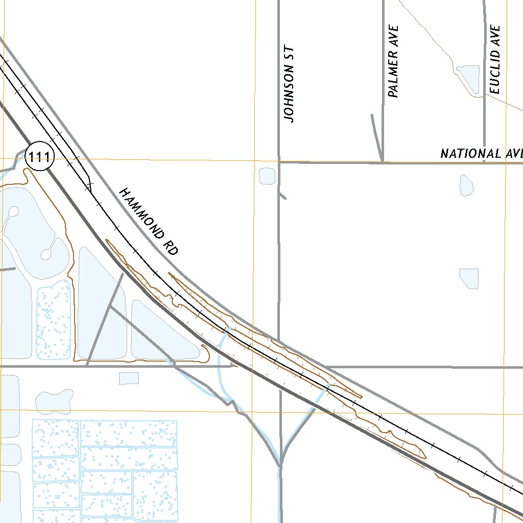 Mecca, CA (2018, 24000-Scale) Map by United States Geological Survey ...
