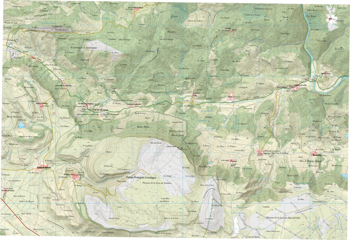 Pomar de Valdivia (0134-1) Map by Instituto Geografico Nacional de ...