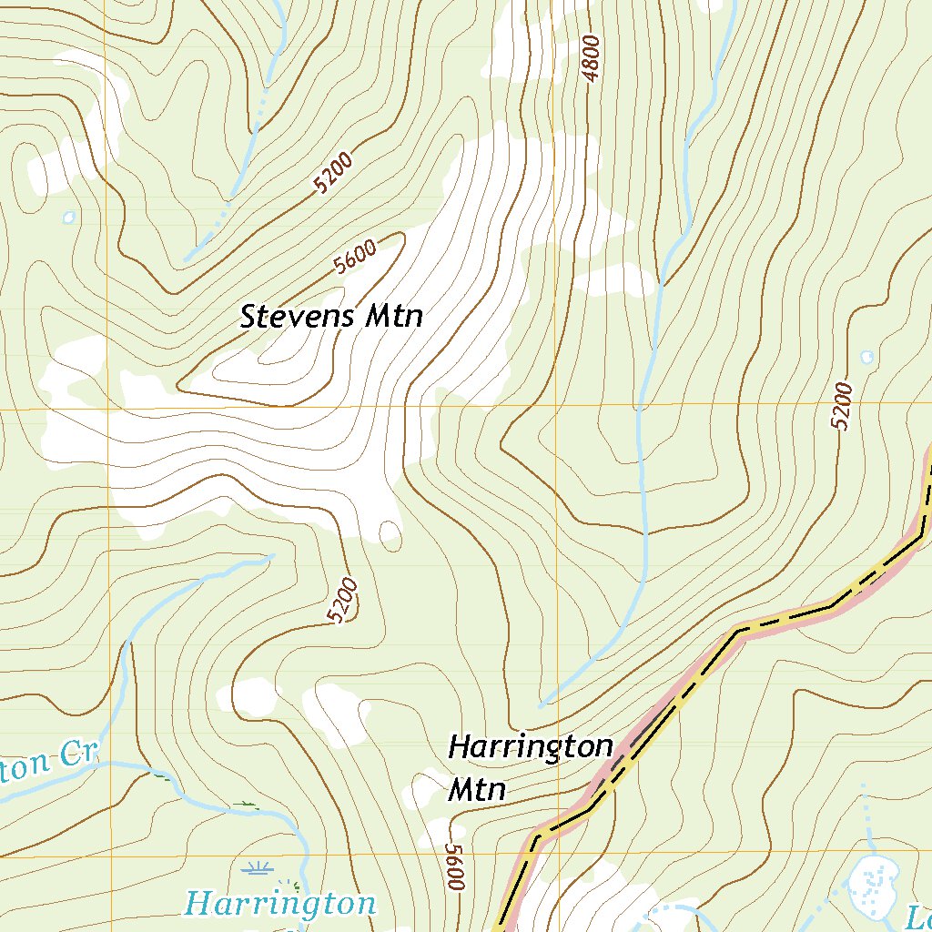 Prescott Mountain, CA (2018, 24000-Scale) Map by United States ...