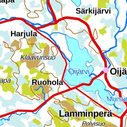 Kemi : 1:500 000 (S4) Map by MaanMittausLaitos | Avenza Maps