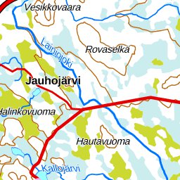 Sodankylä : 1:500 000 (U4) Map by MaanMittausLaitos | Avenza Maps