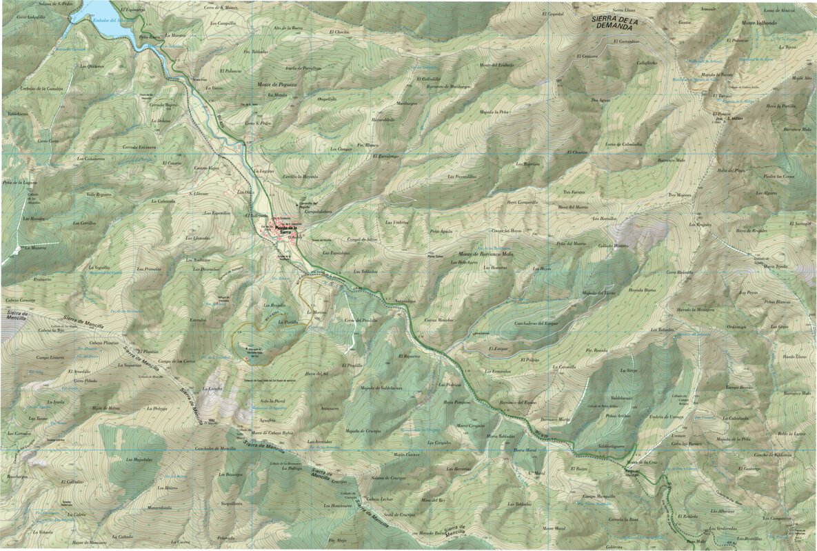 Pineda de la Sierra (0239-4) Map by Instituto Geografico Nacional de ...
