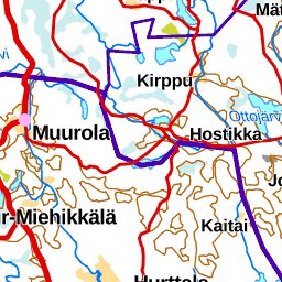 Hamina : 1:500 000 (L5) Map by MaanMittausLaitos | Avenza Maps