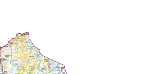 Nuorgam : 1:500 000 (X5) Map by MaanMittausLaitos | Avenza Maps