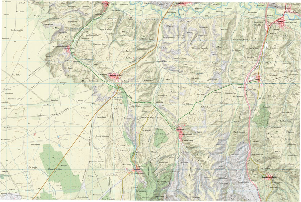Milagros (0375-3) Map by Instituto Geografico Nacional de Espana ...