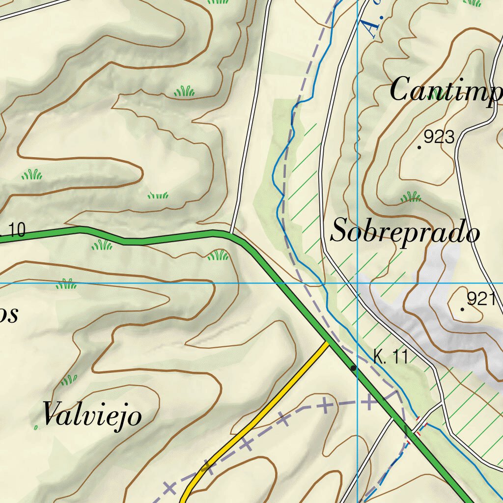 Milagros (0375-3) Map by Instituto Geografico Nacional de Espana ...
