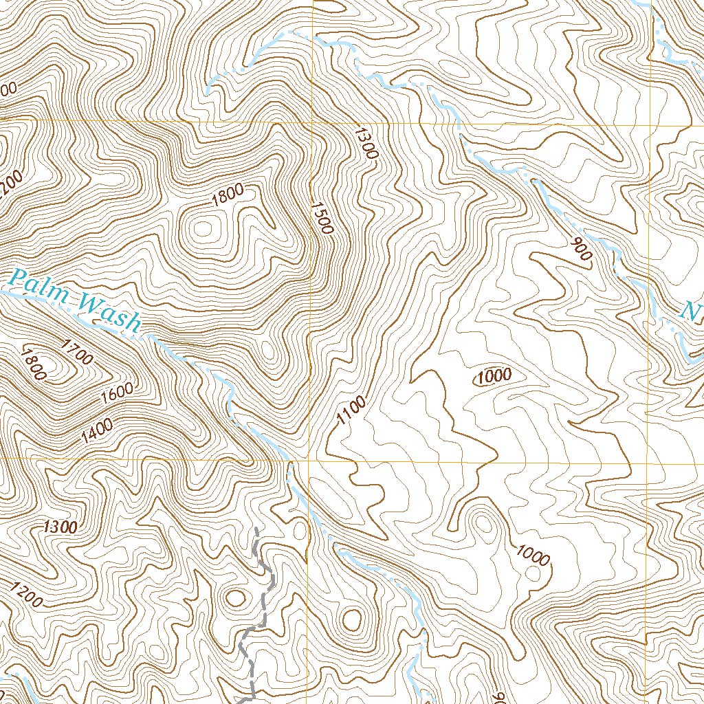 Seventeen Palms, CA (2018, 24000-Scale) Map by United States Geological ...