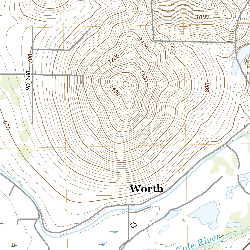 Success Dam, CA (2018, 24000-Scale) Map by United States Geological ...