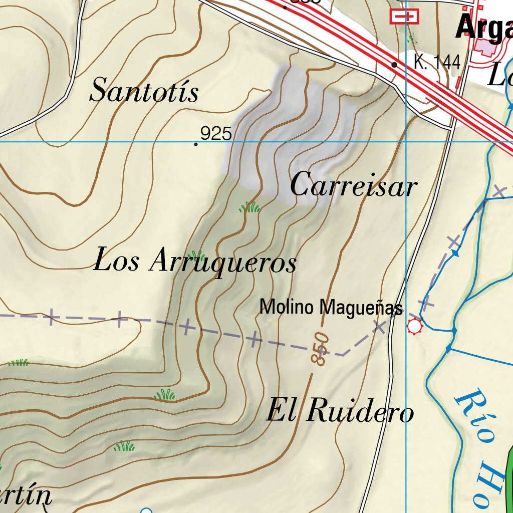 Isar (0199-4) Map by Instituto Geografico Nacional de Espana | Avenza Maps