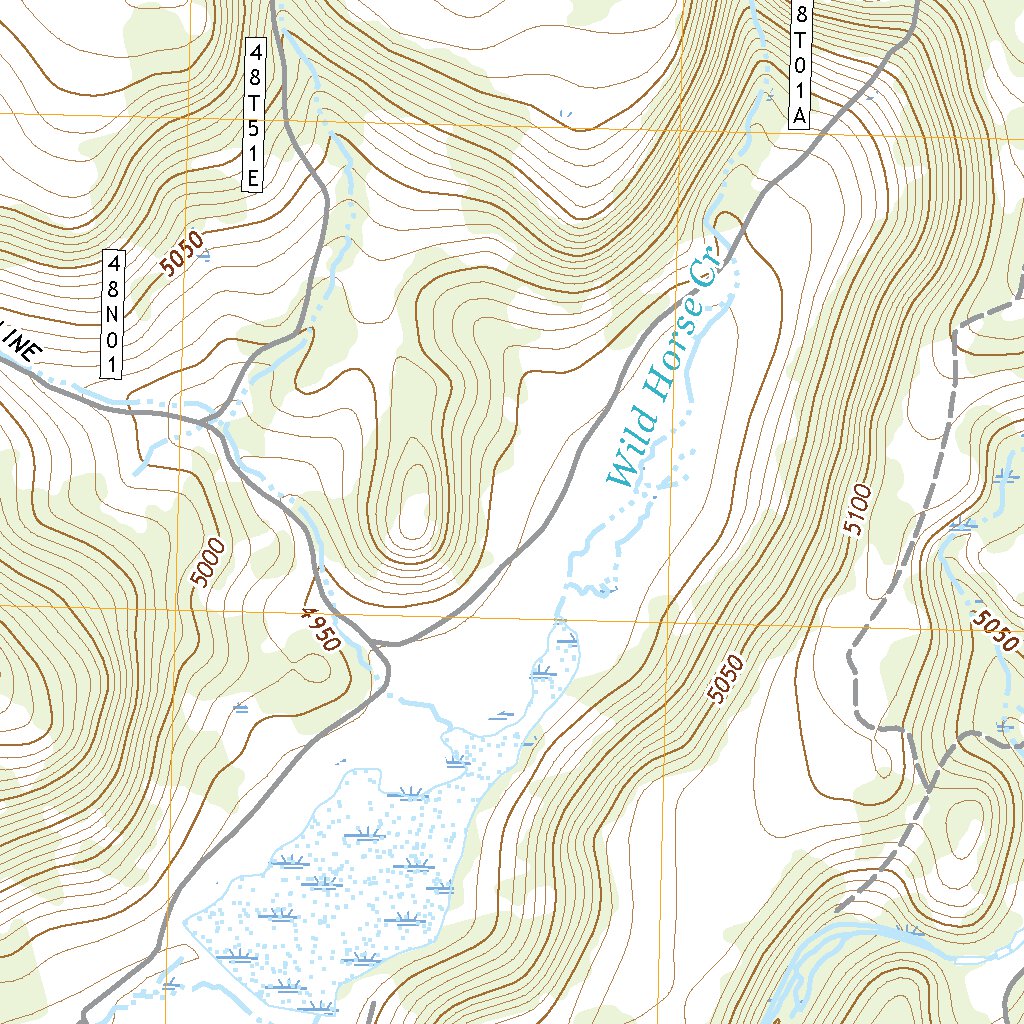 Weed Valley, CA (2018, 24000-Scale) Map by United States Geological ...