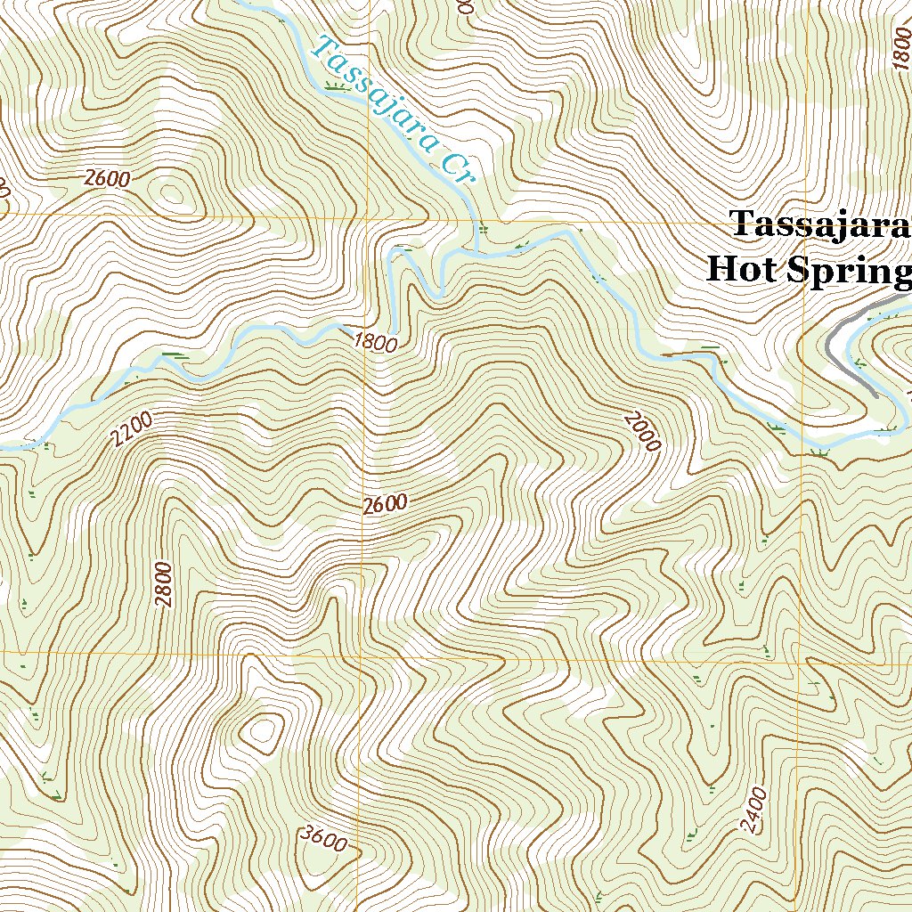 Zigzag Creek, CA (2018, 24000-Scale) Map by United States Geological ...