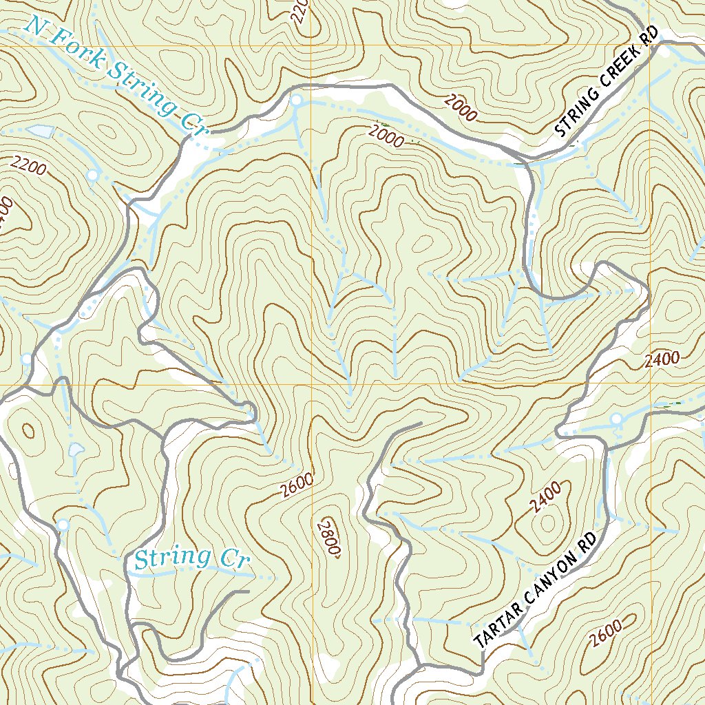 Willits, CA (2018, 24000-Scale) Map by United States Geological Survey ...