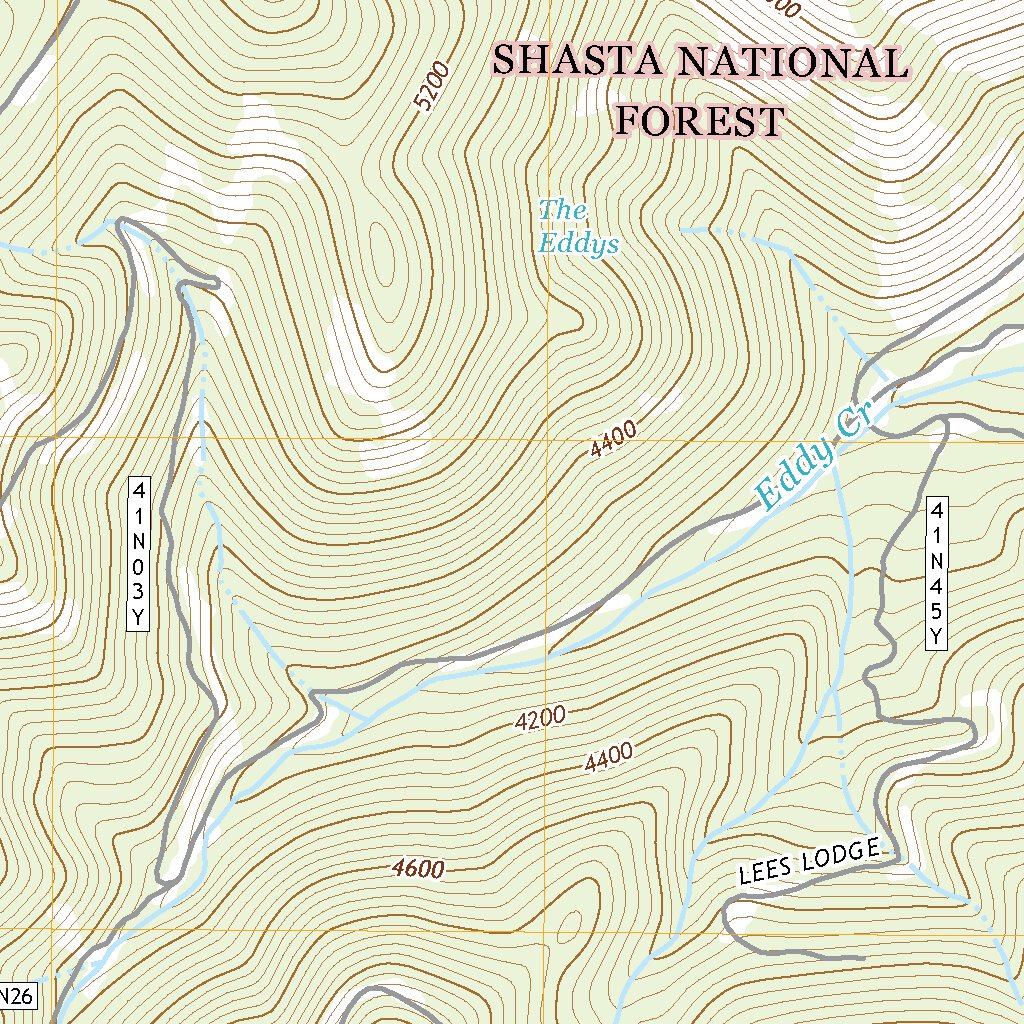 Weed, CA (2018, 24000-Scale) Map by United States Geological Survey ...