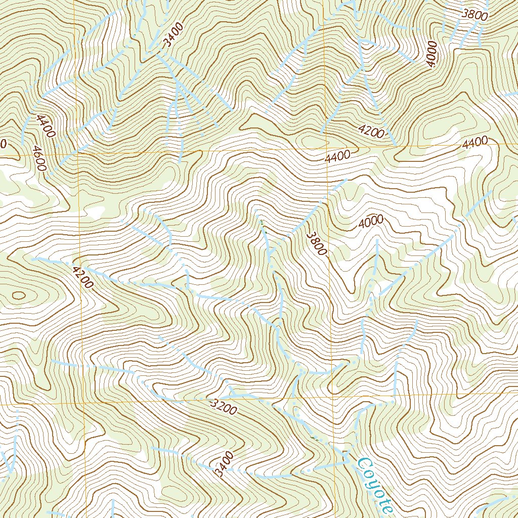 White Ledge Peak, CA (2018, 24000-Scale) Map by United States ...