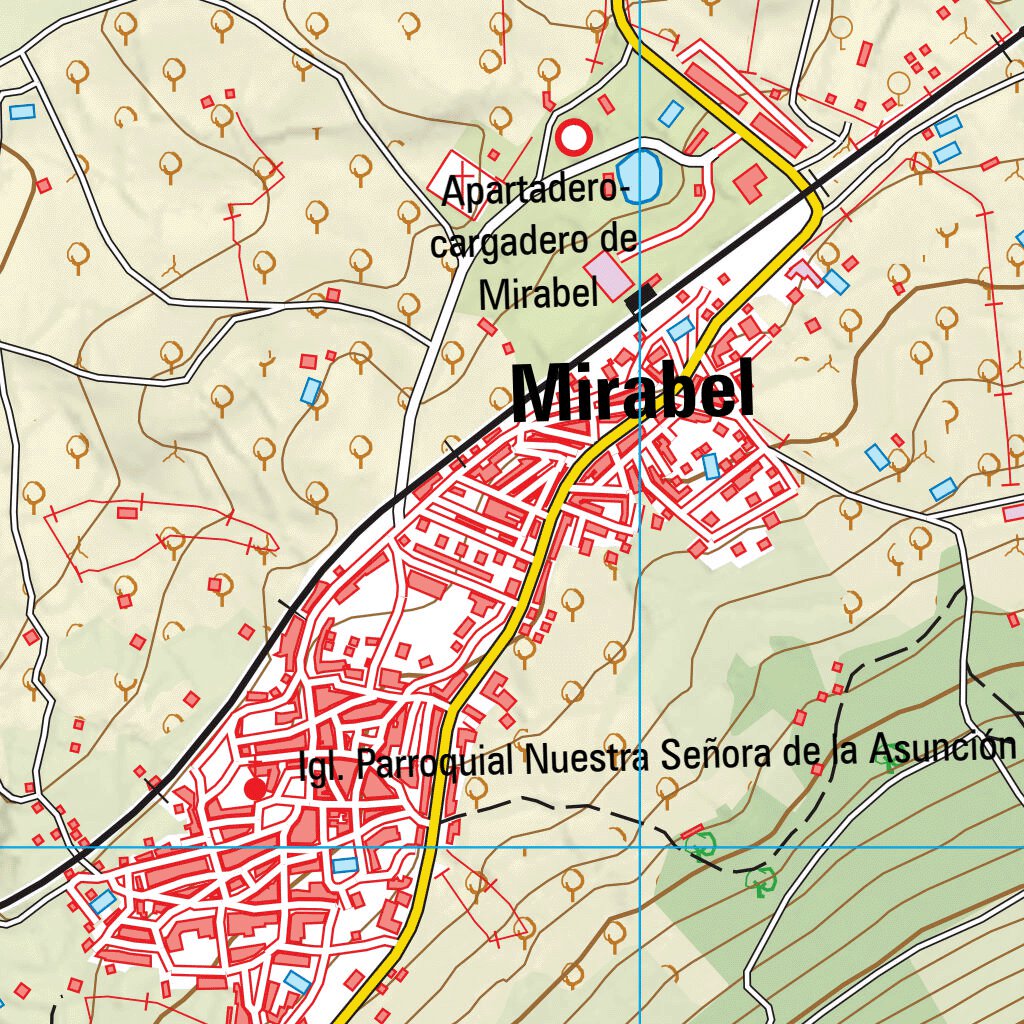 Mirabel (0622-4) Map by Instituto Geografico Nacional de Espana ...