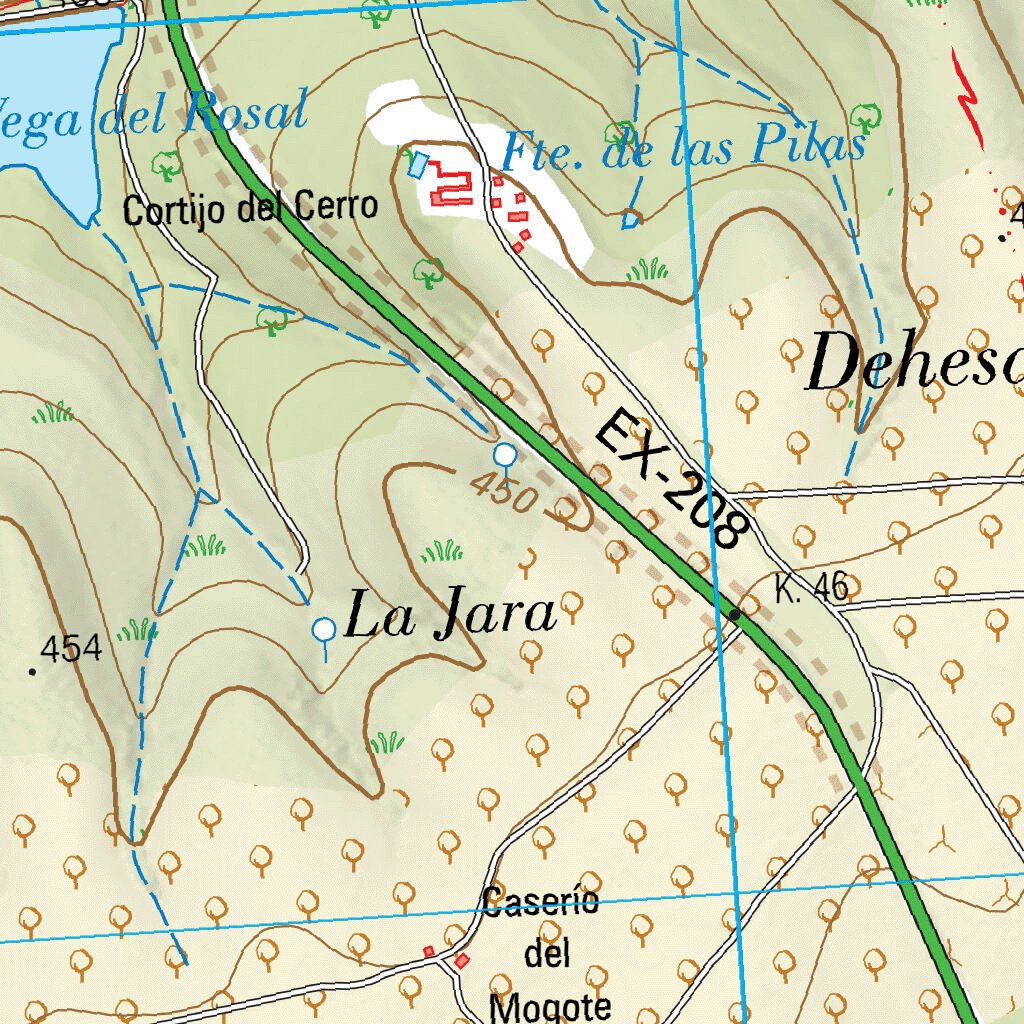 La Moheda (0651-4) Map by Instituto Geografico Nacional de Espana ...